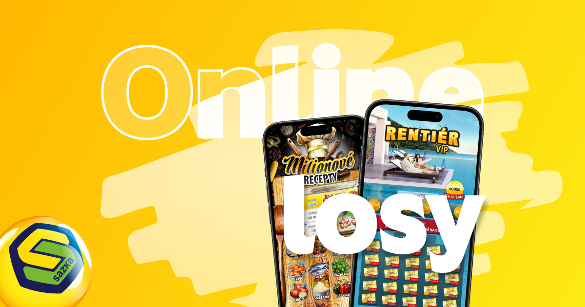 Stírací losy a online losy | Sazka.cz