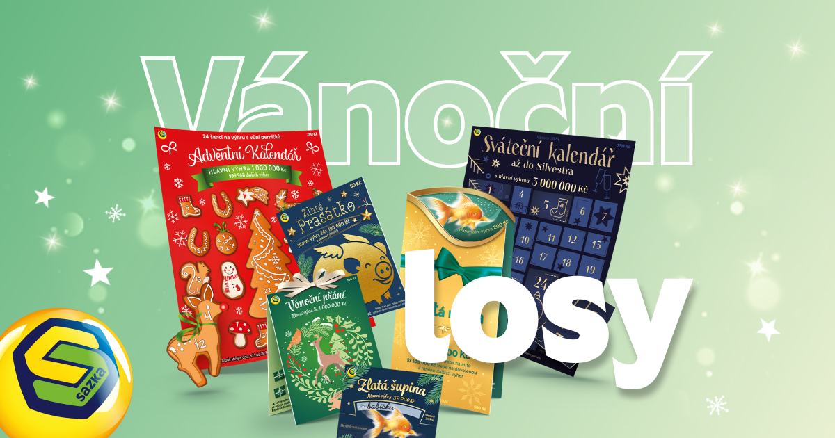 Vánoční stromek plný stíracích losů | Sazka.cz