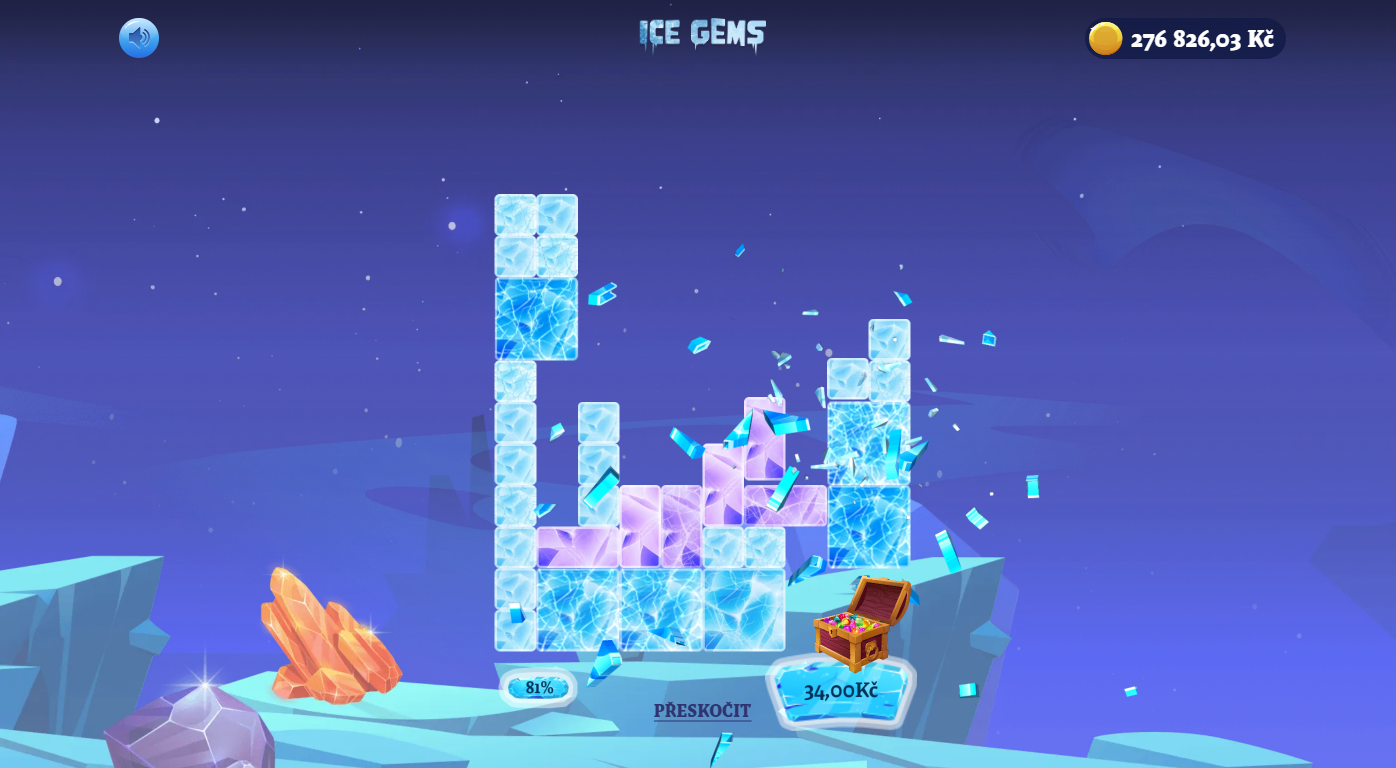 Ice Gems: Mrazivá FunPark online hra zdarma | Allwyn.cz