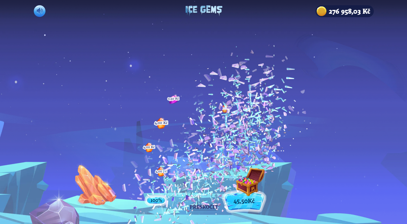 Ice Gems: Mrazivá FunPark online hra zdarma | Allwyn.cz